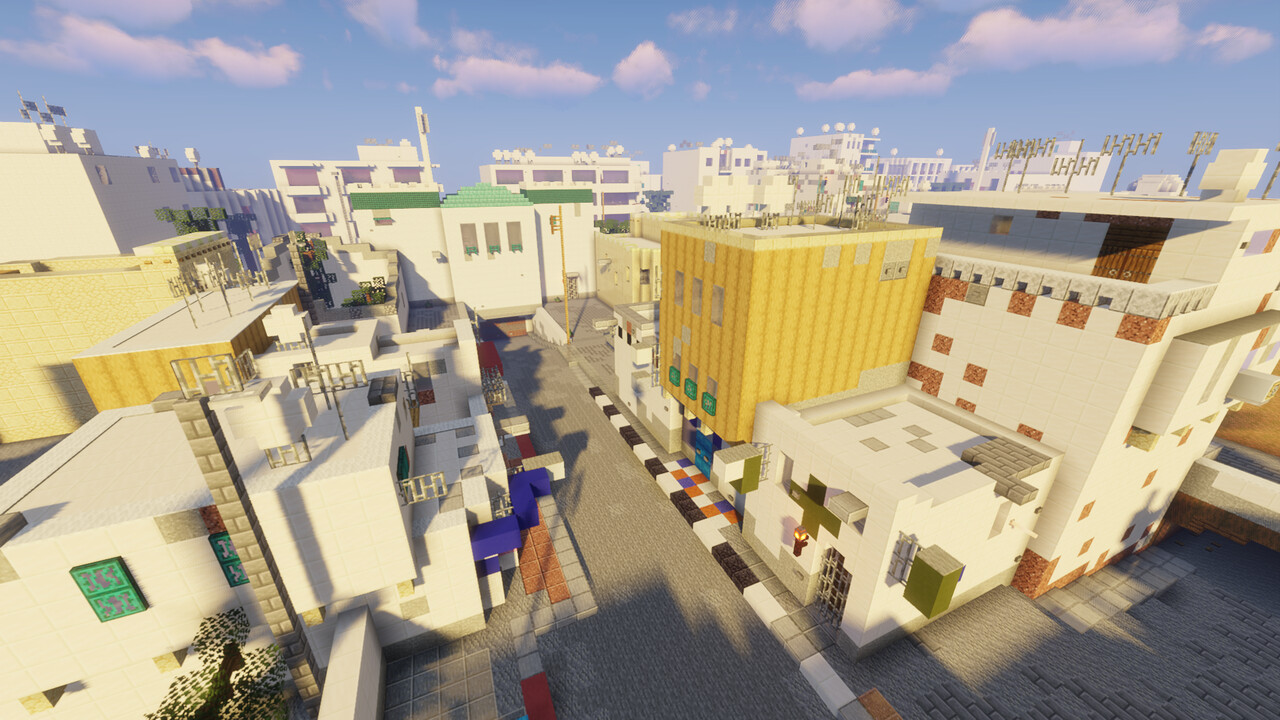 New Dust II Minecraft Map