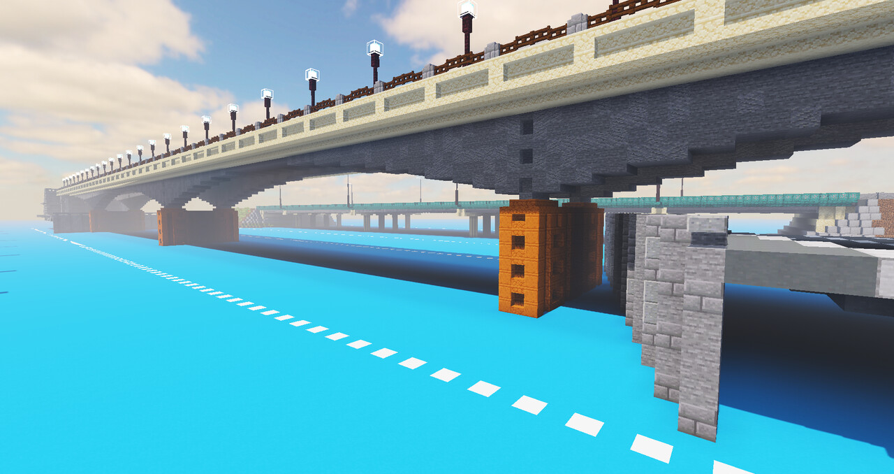 Bridges and overpass pack Minecraft Map