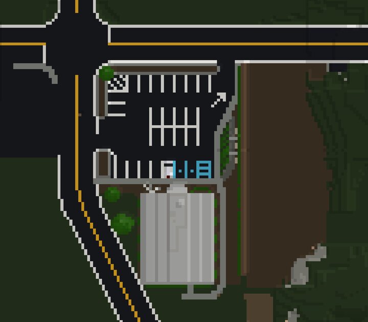 Community Hall Building Minecraft Map