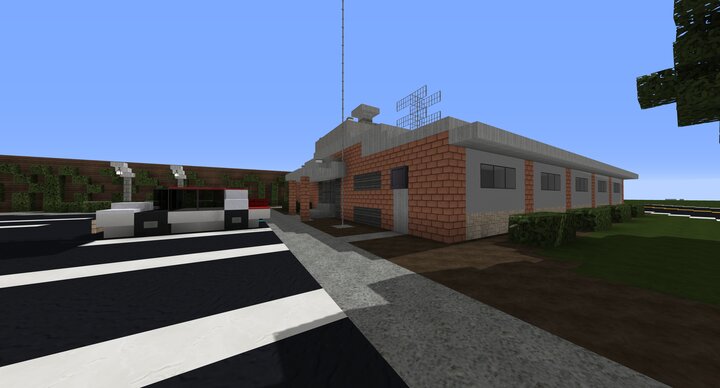 Community Hall Building Minecraft Map