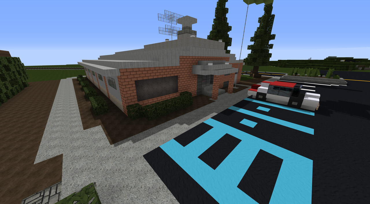 Community Hall Building Minecraft Map
