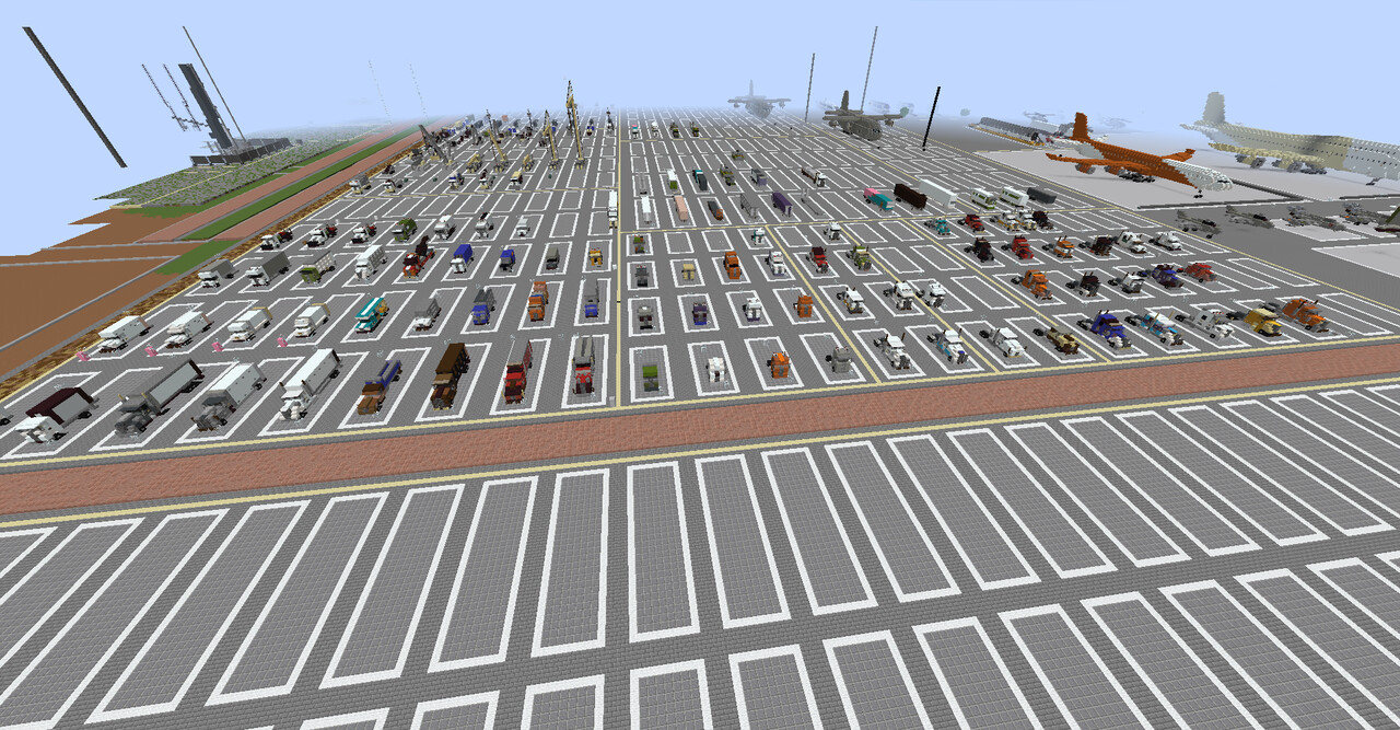 Warp vehicles Alpha Minecraft Map