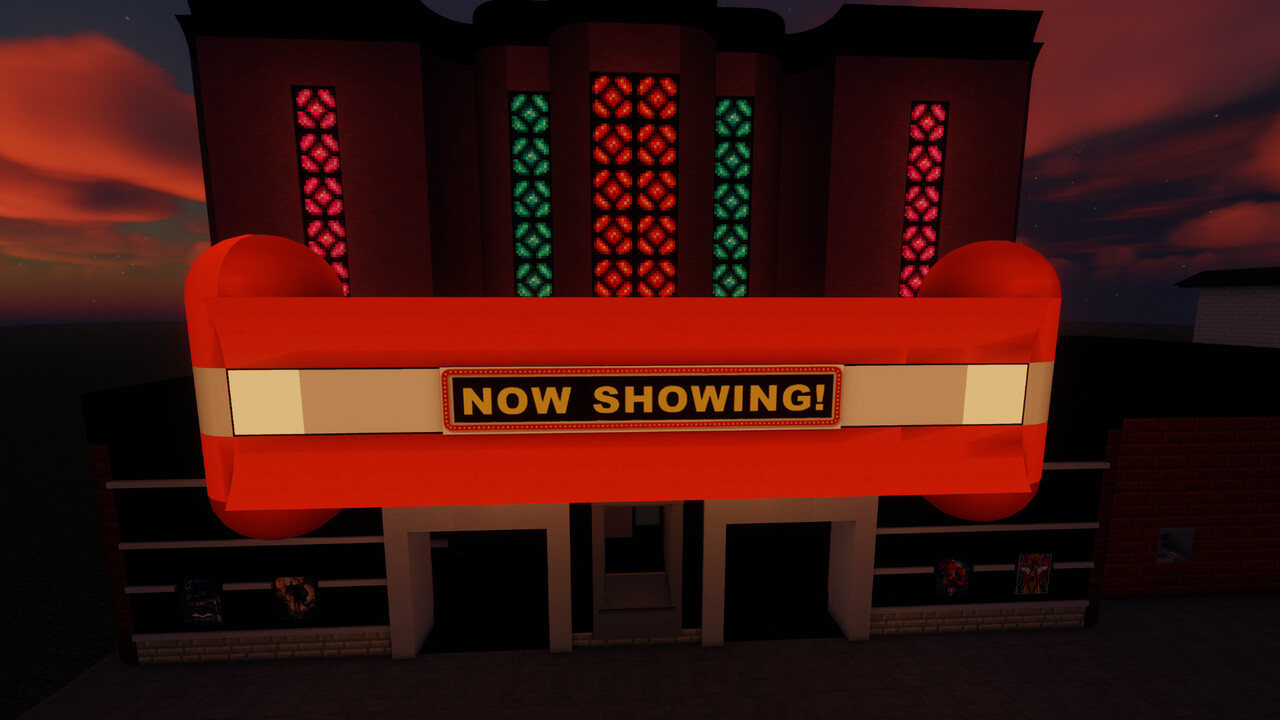 Movie Theater! With Mods (DOWNLOAD SOON!) Minecraft Map