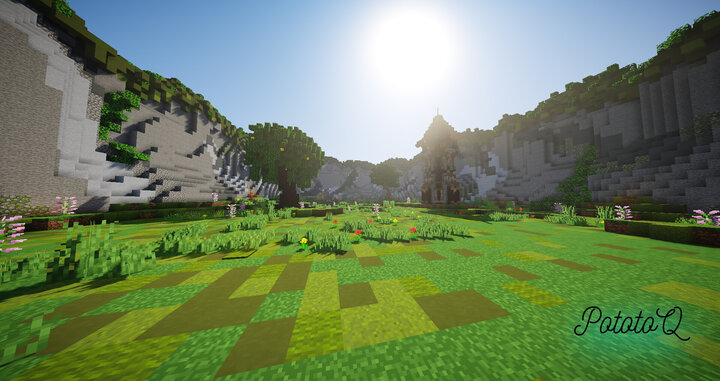 Small Warp PVP Minecraft Map