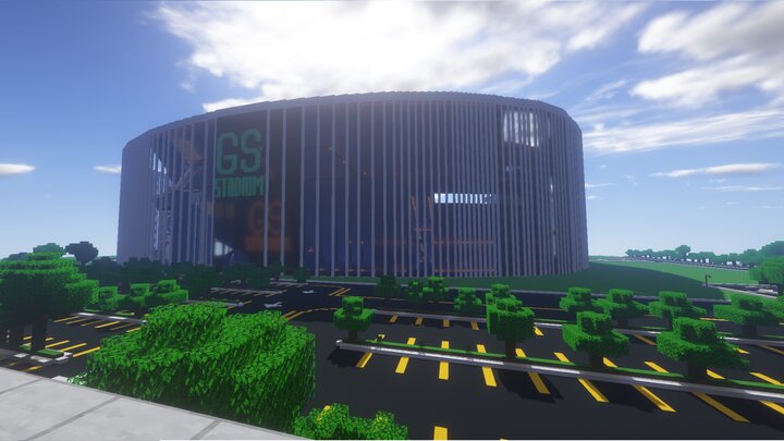 Giant 1:1 Stadium - GS Stadium Minecraft Map