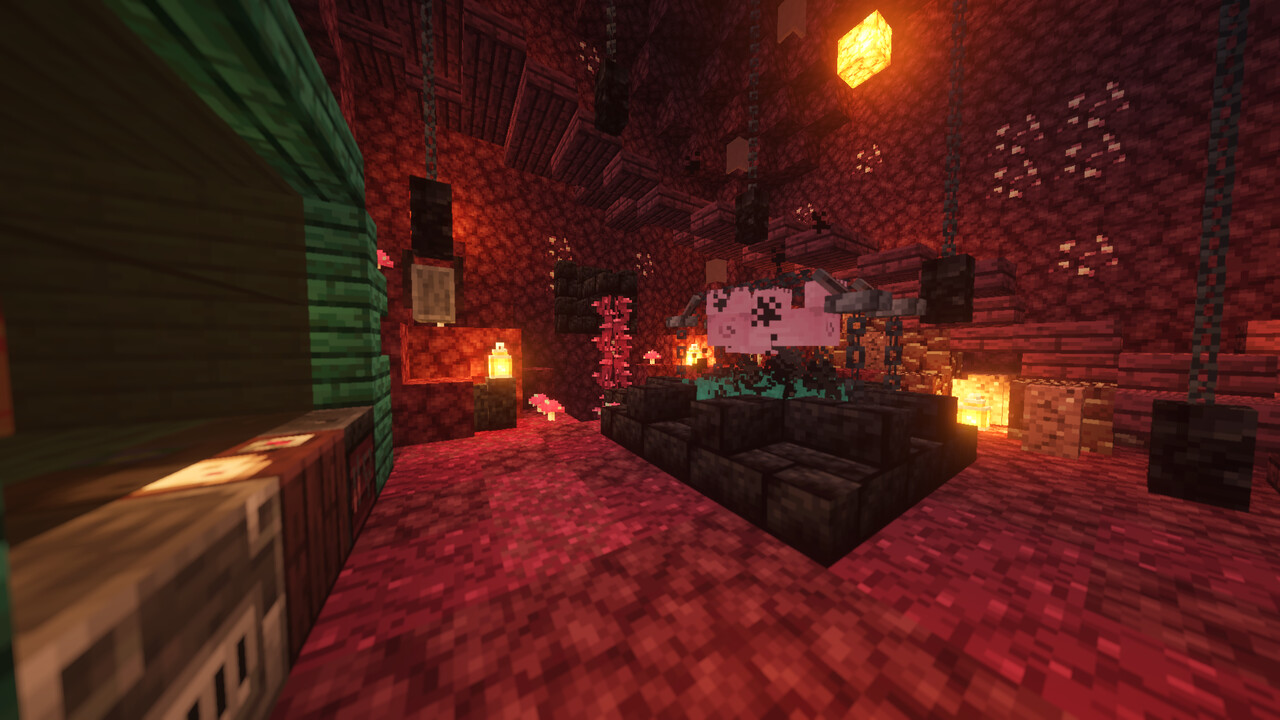 Mystic Warped Tree Hideout Minecraft Map