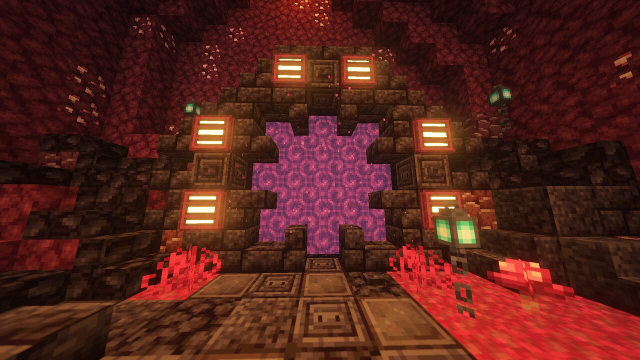 Mystic Warped Tree Hideout Minecraft Map