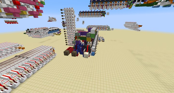 8 Bit Boolean Comparator Minecraft Map