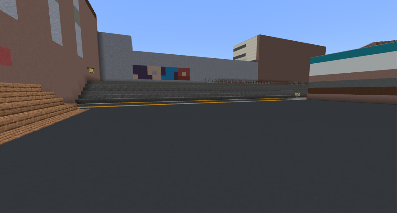 THPS 2 - SCHOOL II - ENTIRE LEVEL MAP! Minecraft Map