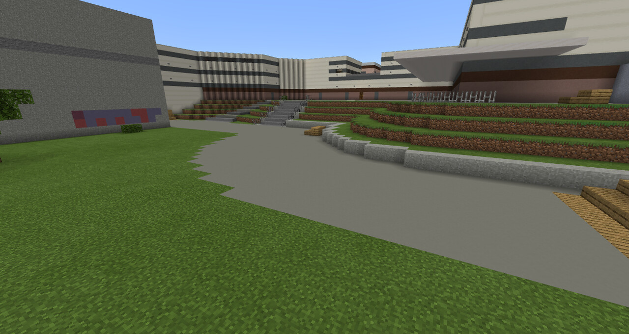 THPS 2 - SCHOOL II - ENTIRE LEVEL MAP! Minecraft Map