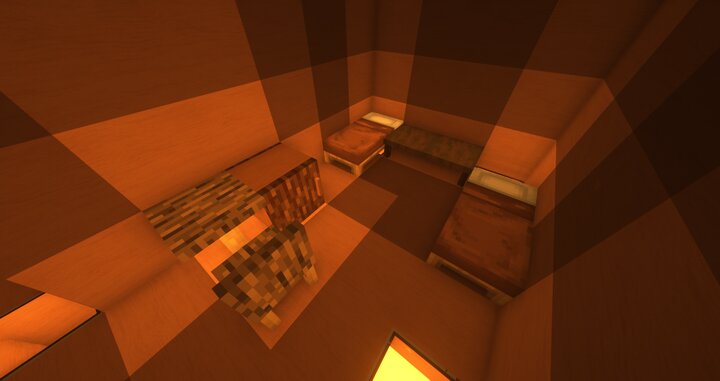 Small bunker for the zombie apocalypse Minecraft Map