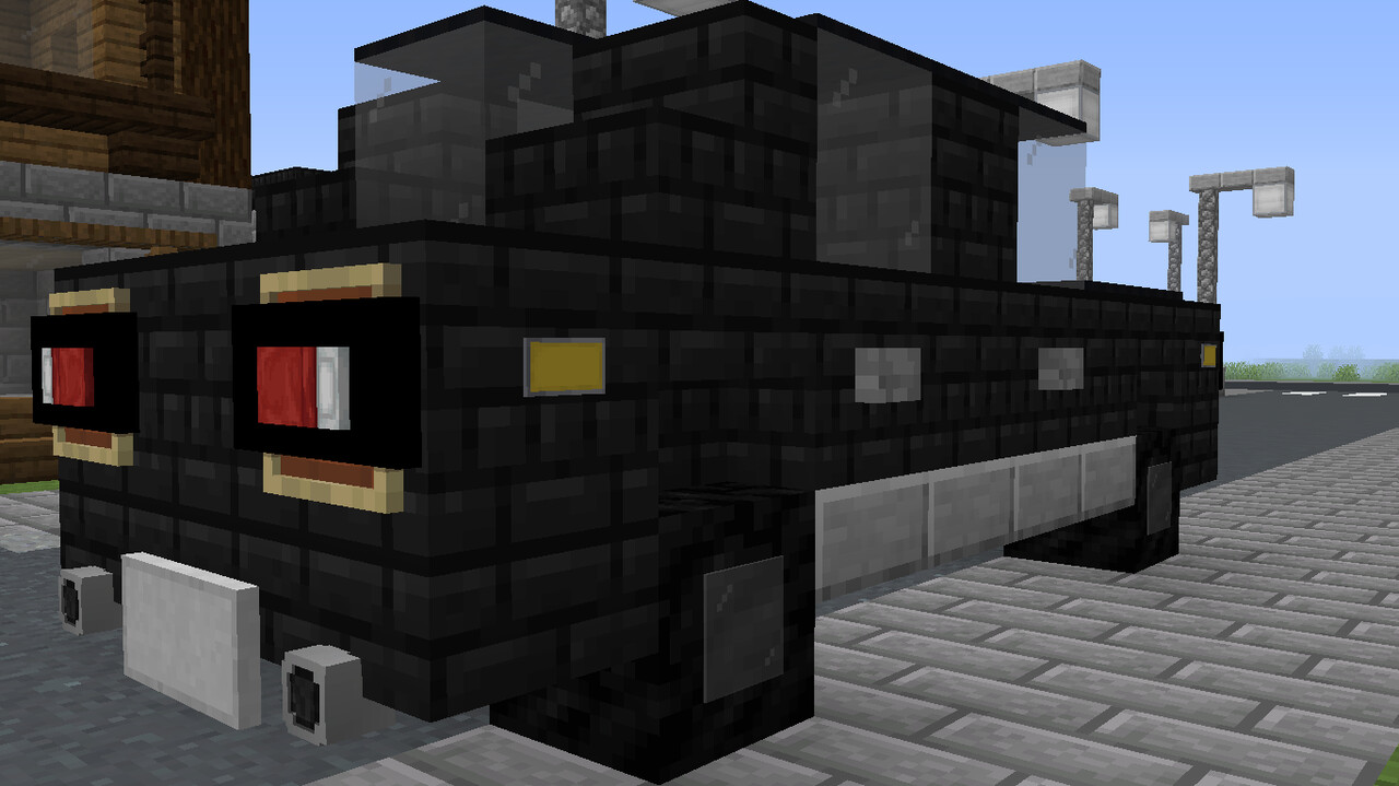 Black Car Minecraft Map