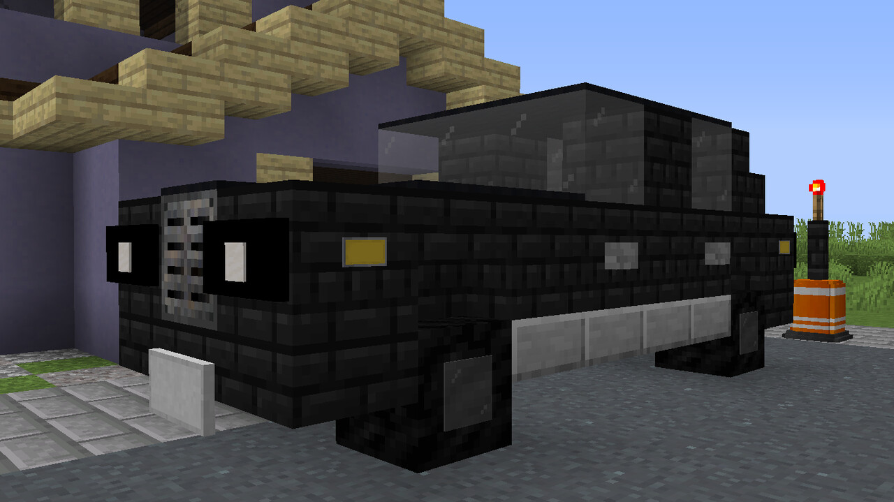 Black Car Minecraft Map