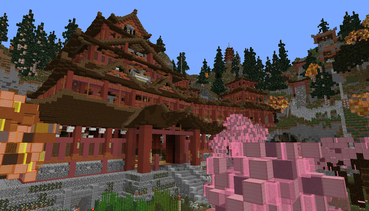 Japanese Bay Town - Beijanku Minecraft Map