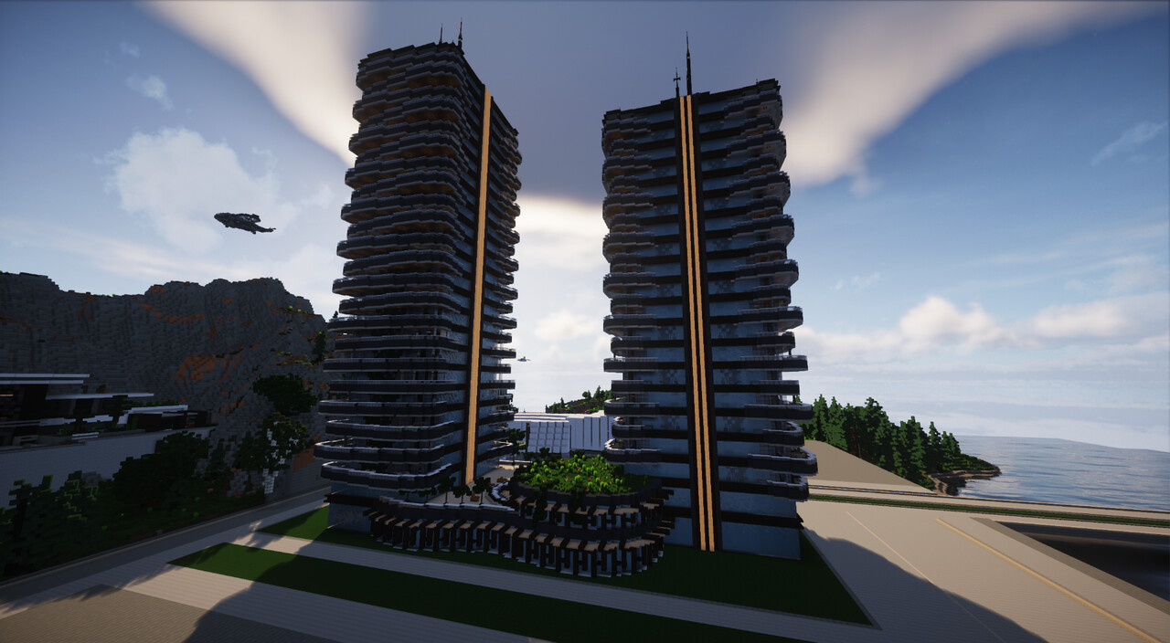 Modern Condos Towers | Capitol | MFC | Minecraft Map