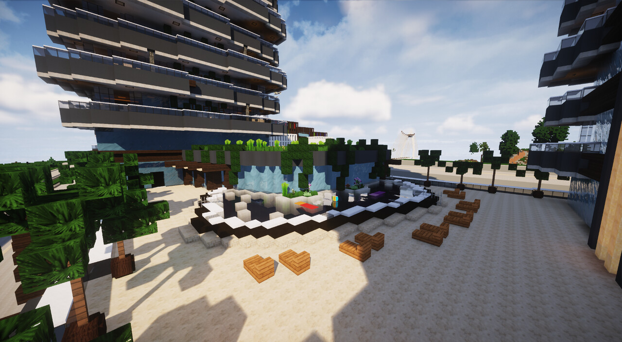 Modern Condos Towers | Capitol | MFC | Minecraft Map