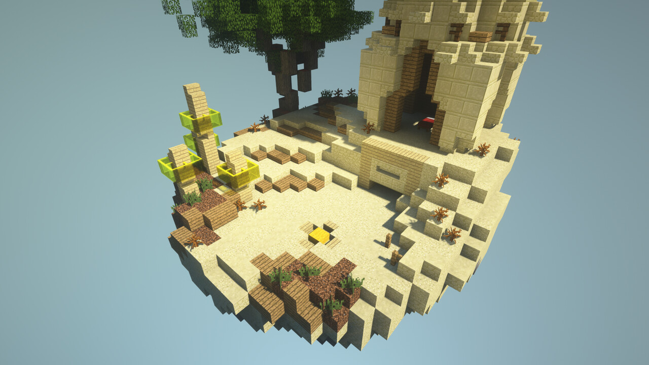 BedWars Map | Sand [DOWNLOAD] Minecraft Map