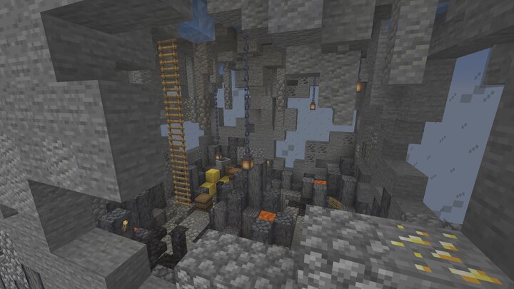 Terrarium Cave Build!! (1.17) Minecraft Map