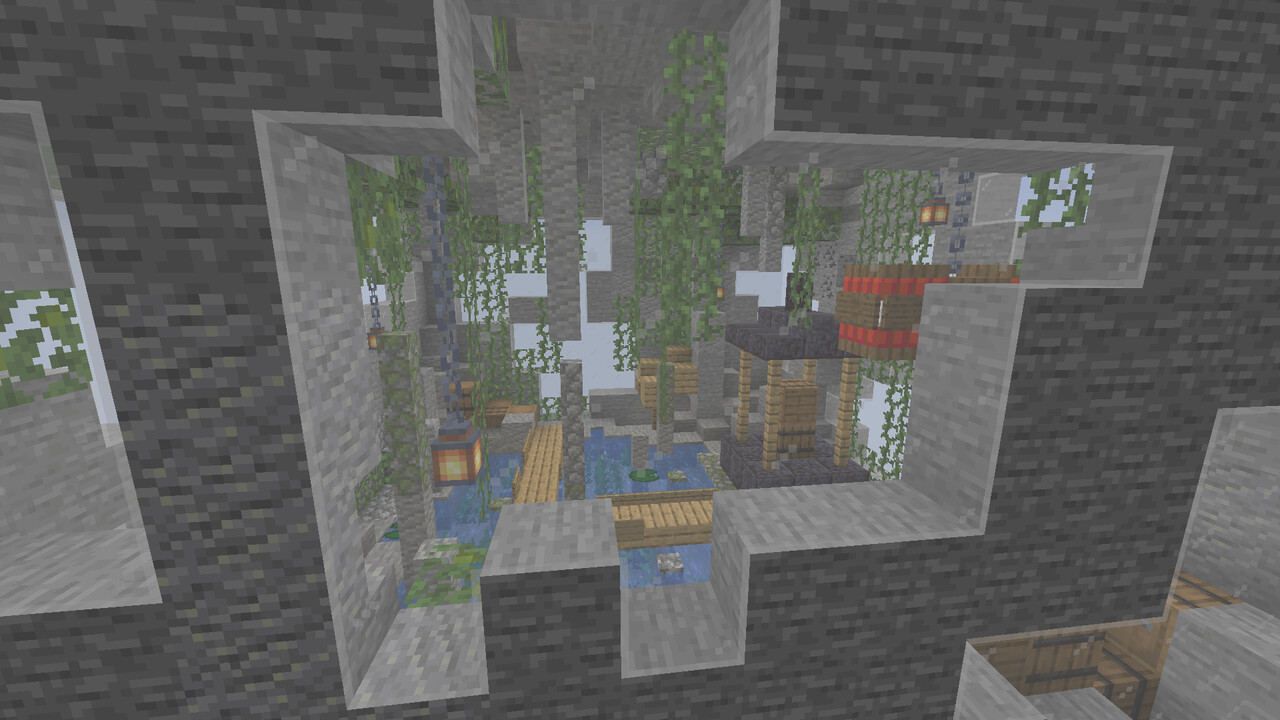 Terrarium Cave Build!! (1.17) Minecraft Map