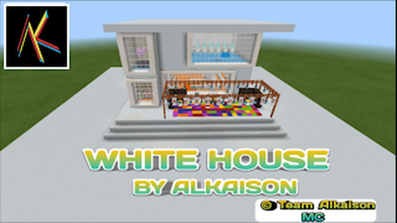 MODERN WHITE HOUSE FOR MINECRAFT PRESIDENT | BY ALKAISON | Team ...