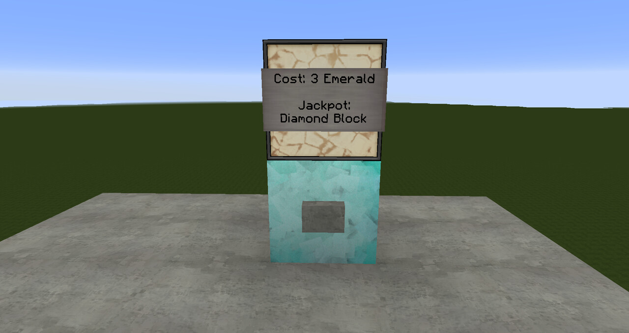 Slot Machine Minecraft Map