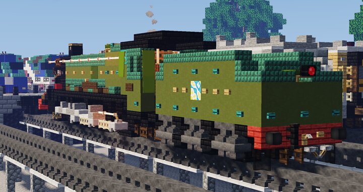 [1.75:1] GWR 4900 Class (Hall Class) Minecraft Map