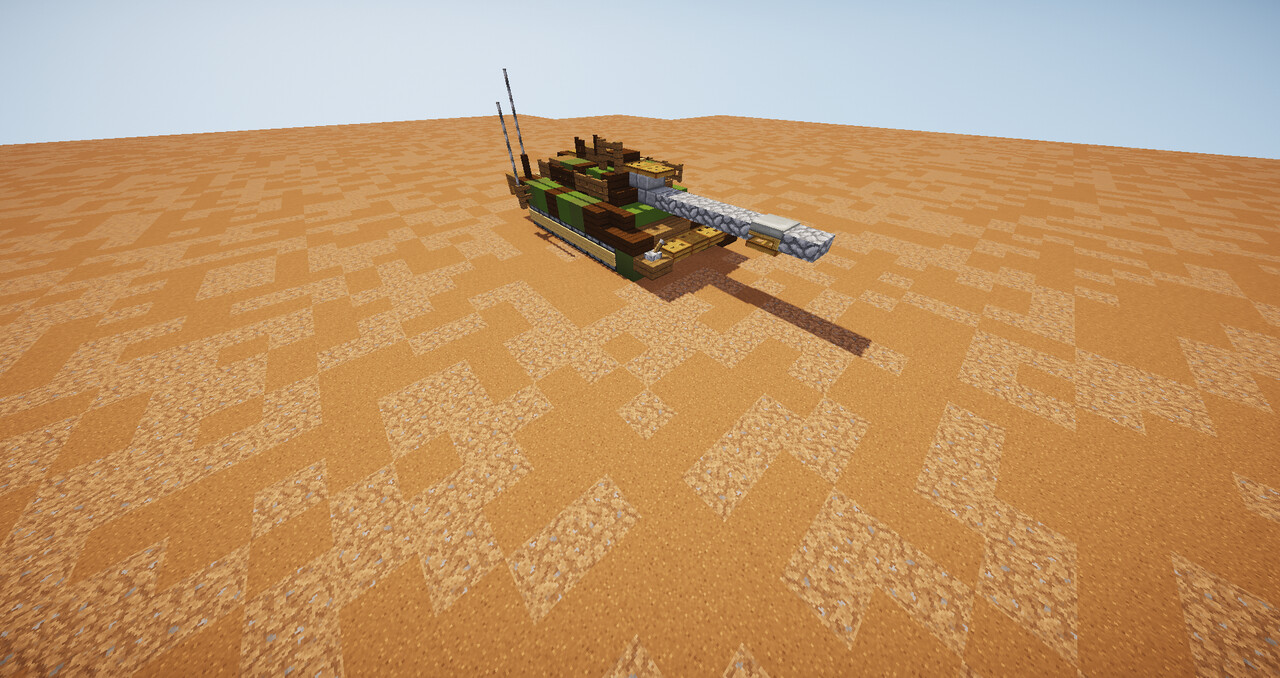 T-72 Tank Minecraft Map