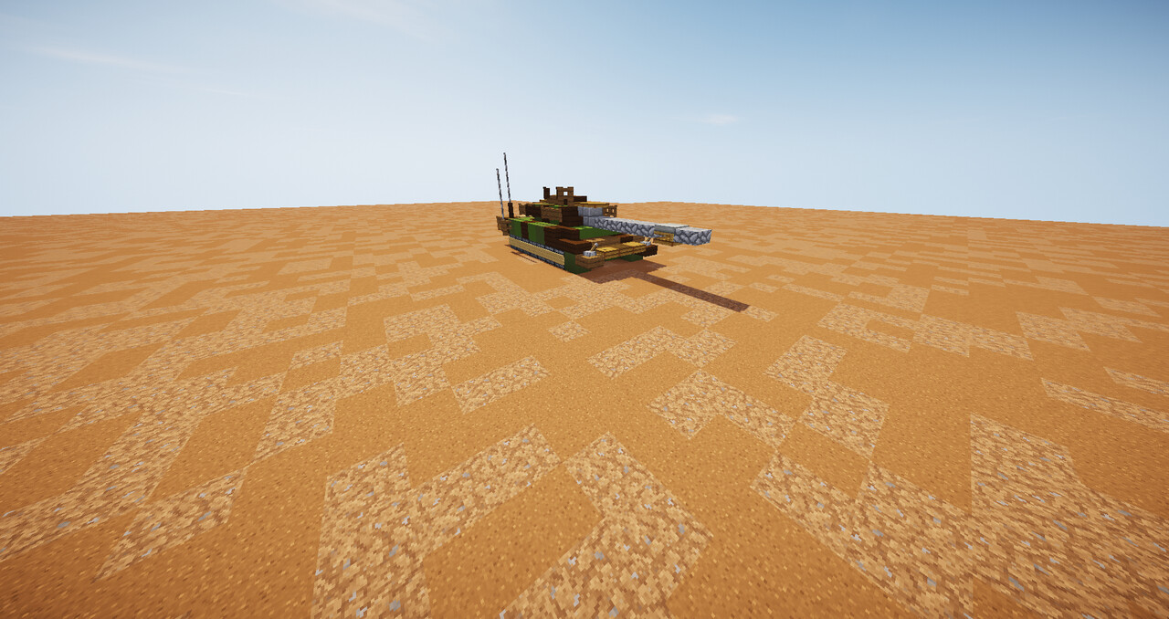 T-72 Tank Minecraft Map