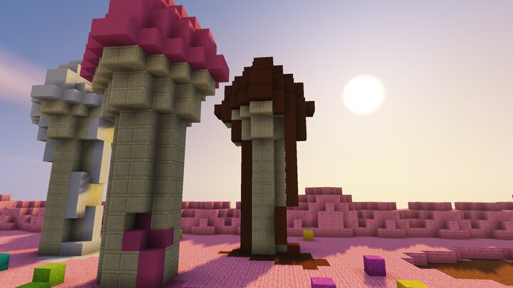 Candy Land Minecraft Map