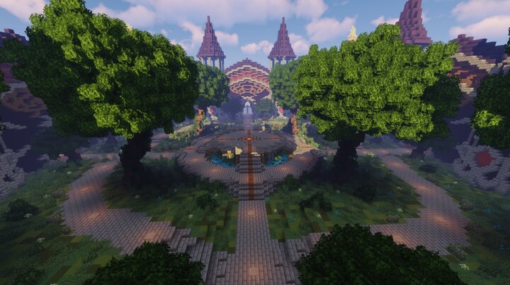Factions Spawn 150x150 | 1.8+ Minecraft Map