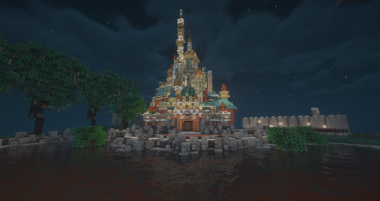 The Castle of Magical Dreams (Hong Kong Disneyland) Minecraft Map