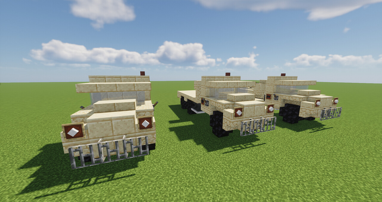 M939 Cargo Truck 1.5:1 Scale Minecraft Map