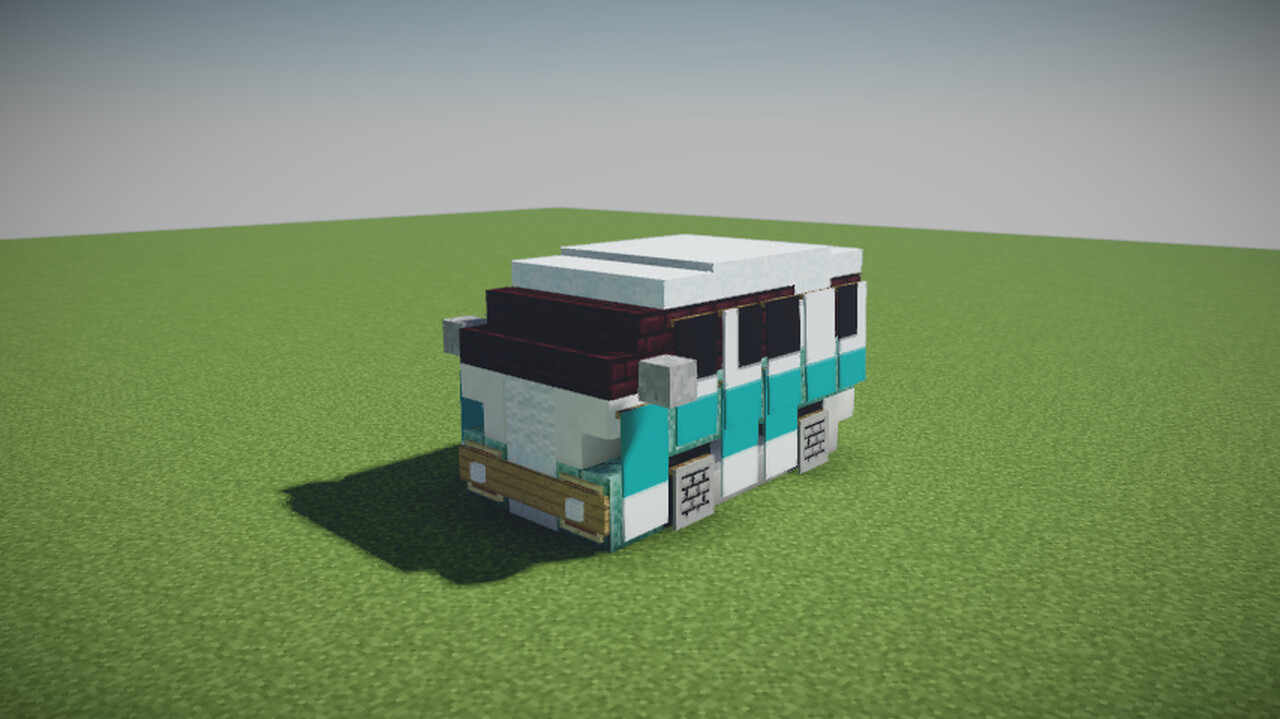 Japanese Mini VW Bus Minecraft Map