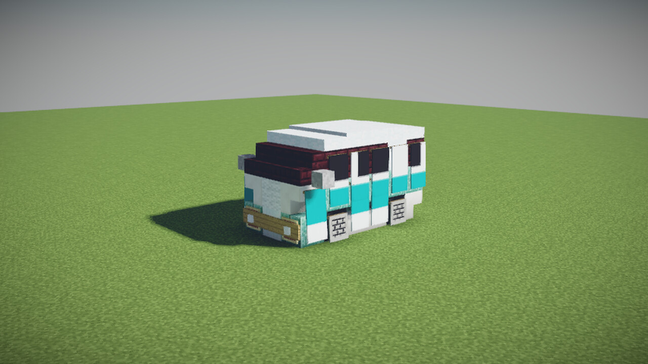 Japanese Mini VW Bus Minecraft Map