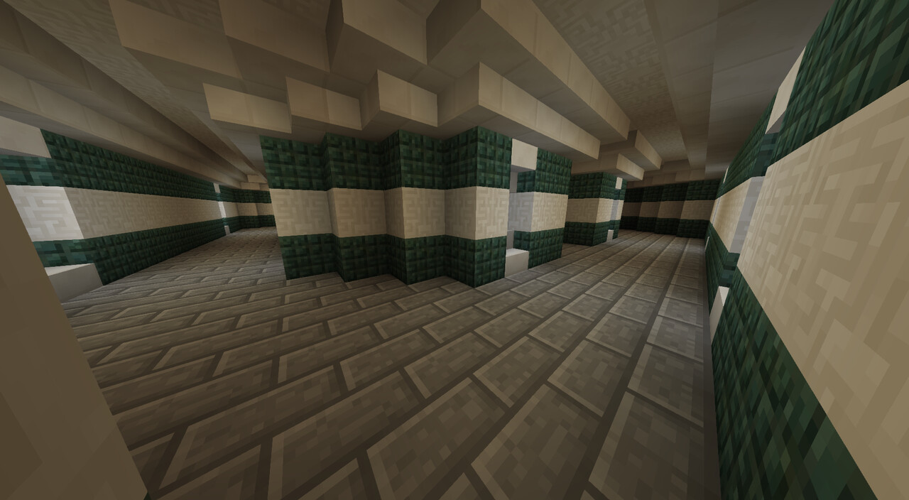 Modular Hallway Schematics Ver. II (With Ver. I included) Minecraft Map