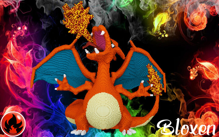 Charizard Minecraft Map