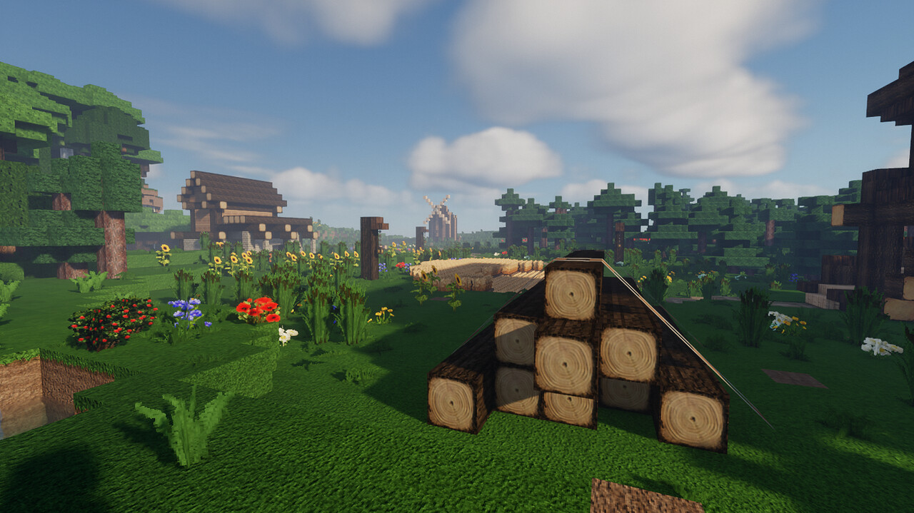 Starting Medieval Lifestyle Minecraft Map