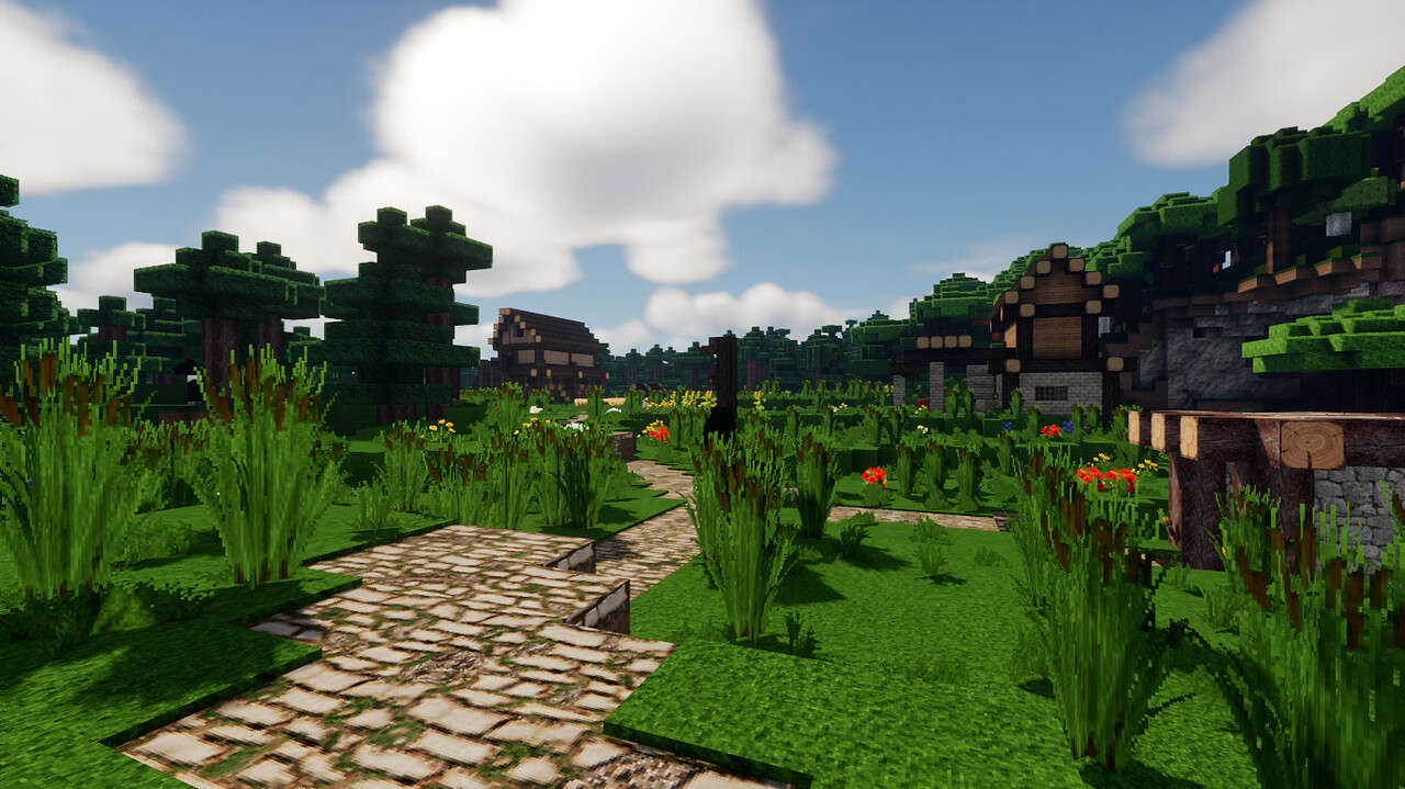 Starting Medieval Lifestyle Minecraft Map