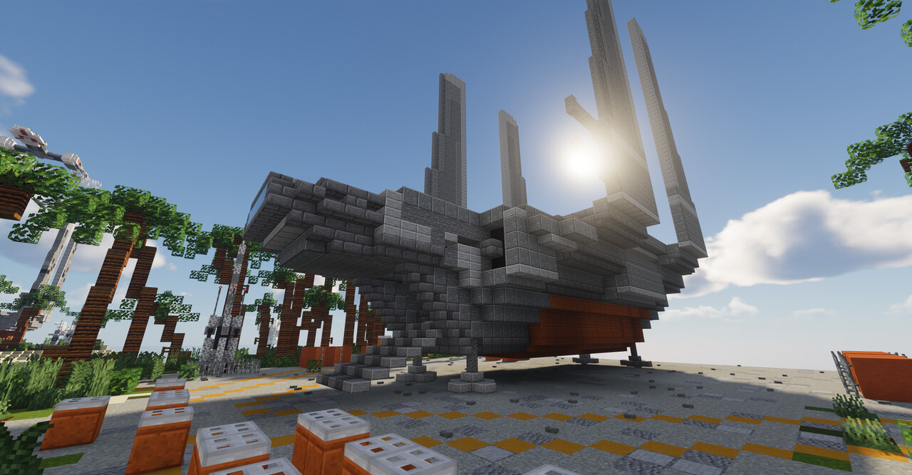 Star Wars Rogue One - Battle of Scarif (Download) Minecraft Map