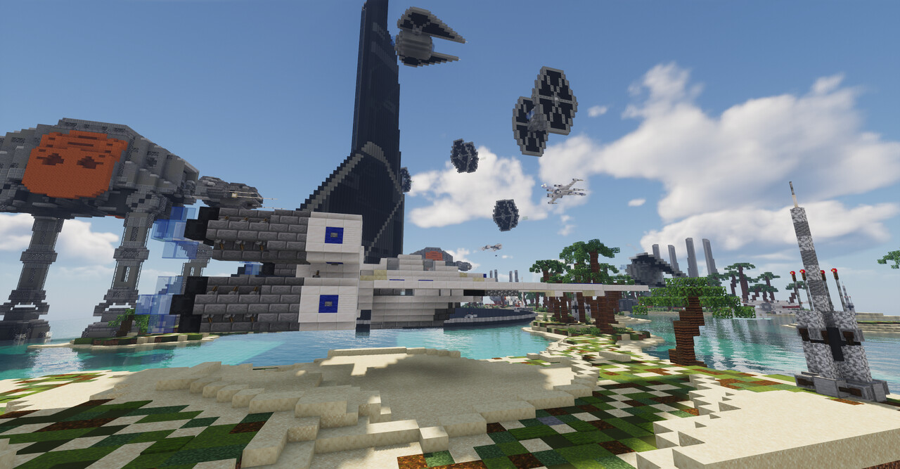 Star Wars Rogue One - Battle of Scarif (Download) Minecraft Map