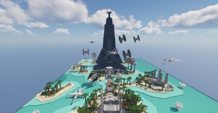 Star Wars Rogue One - Battle of Scarif (Download) Minecraft Map