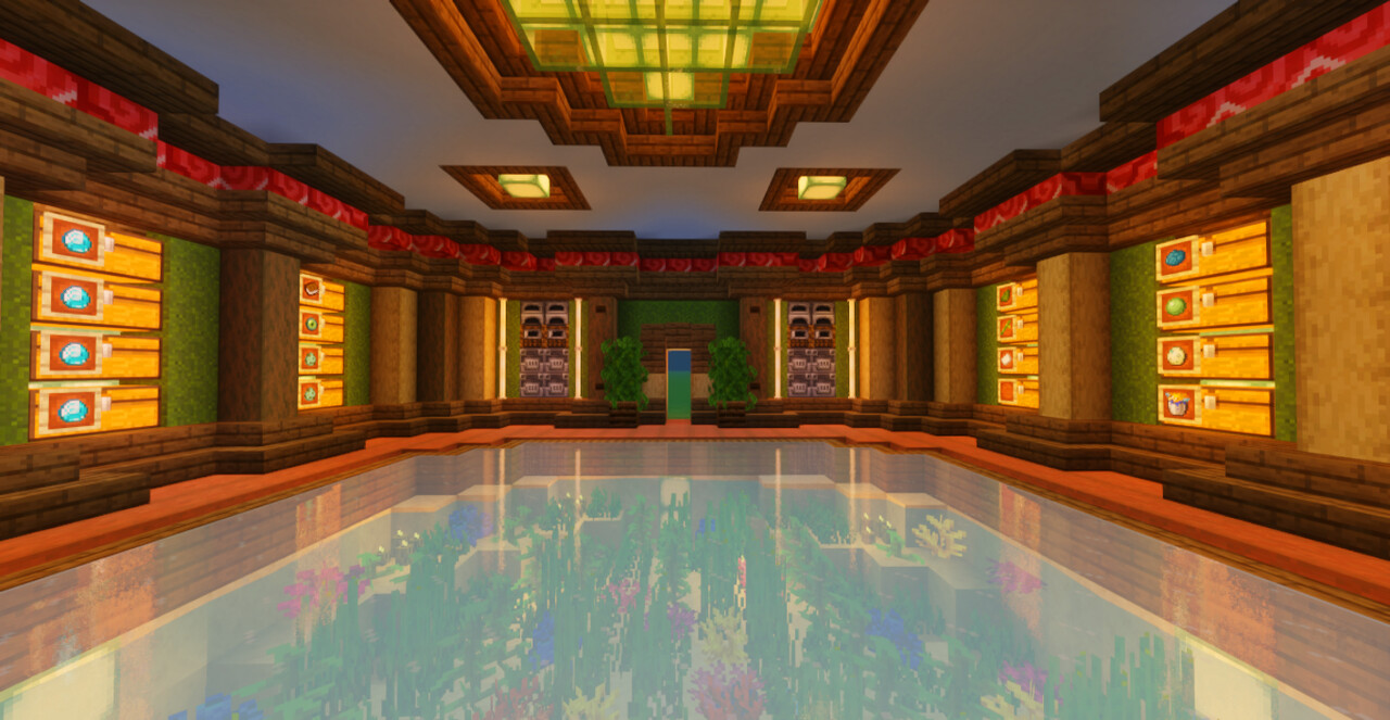 Minecraft - Storage Room Designs - Magazyn Minecraft Map
