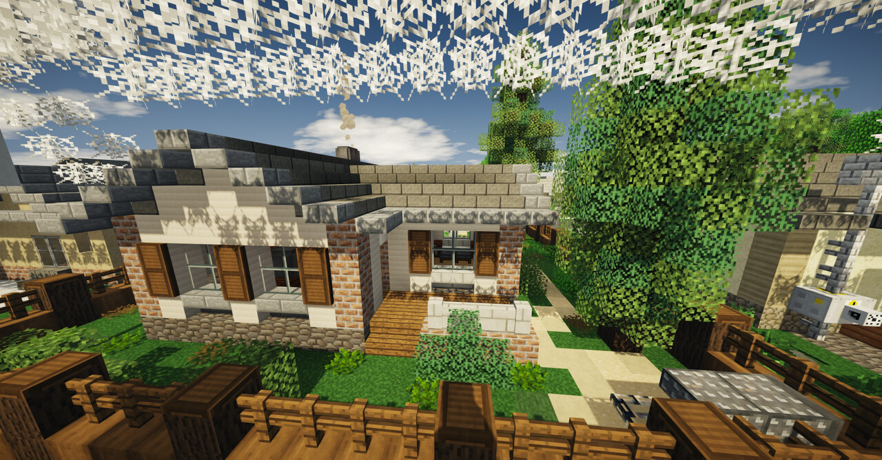 60's/50's bungalows Minecraft Map