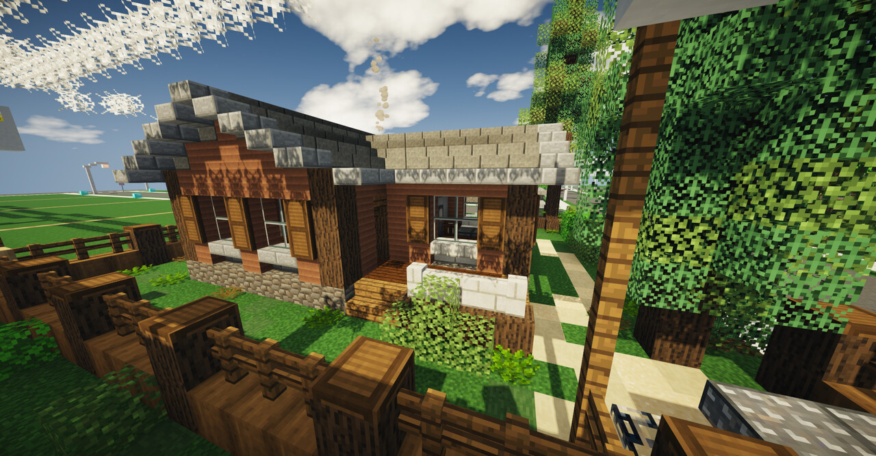 60's/50's bungalows Minecraft Map