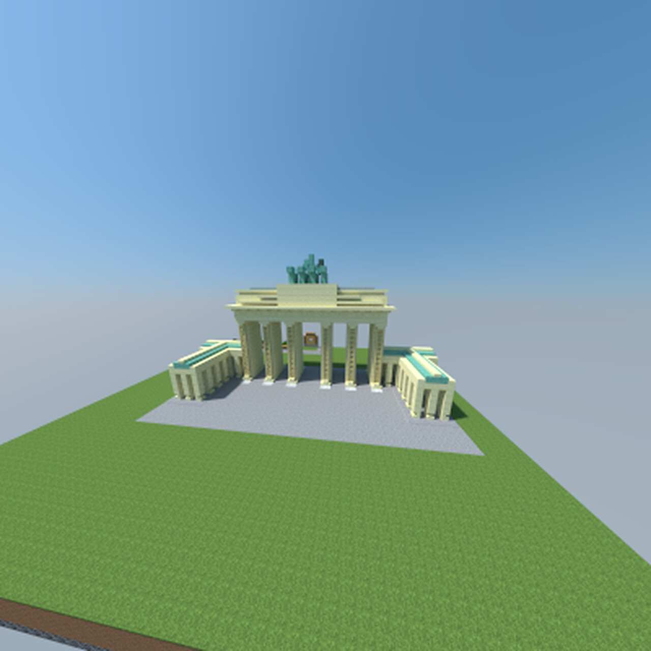 Brandenburger Tor, Berlin, Germany Minecraft Map