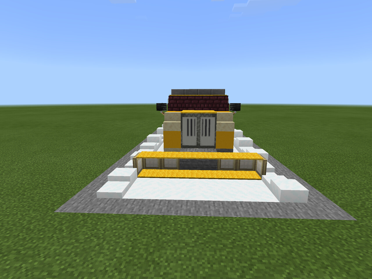 Big snow plow Minecraft Map