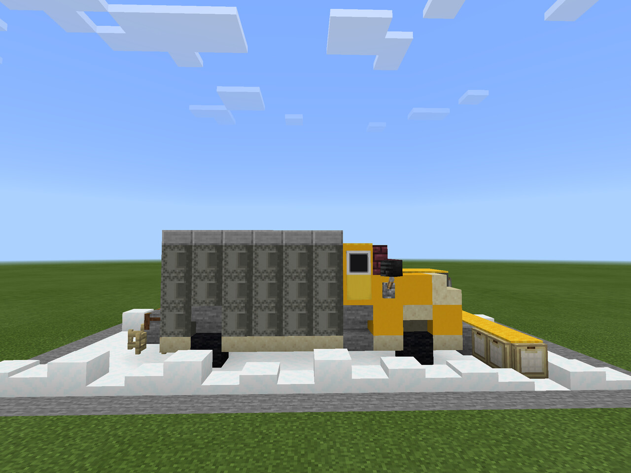 Big snow plow Minecraft Map