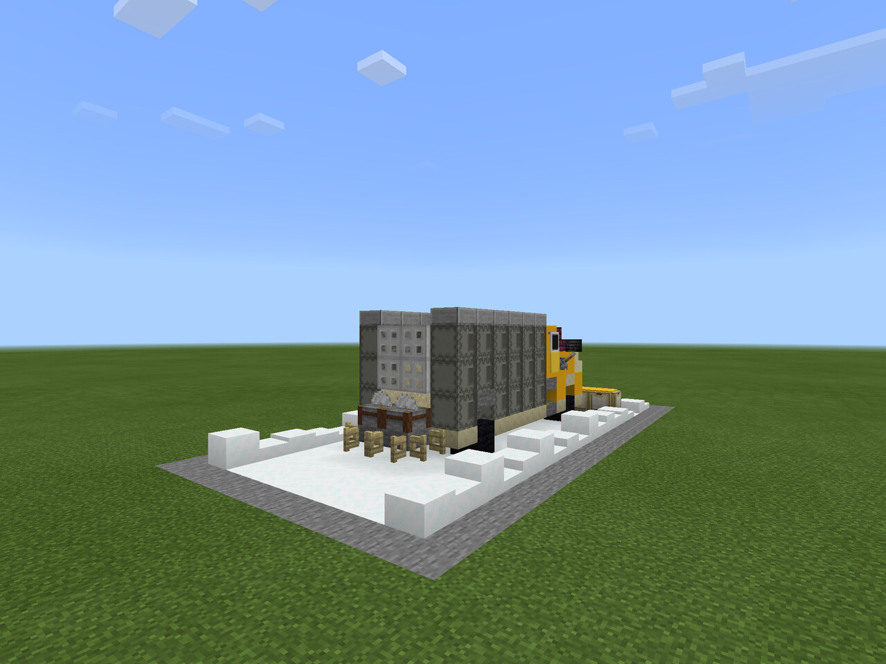 Big snow plow Minecraft Map