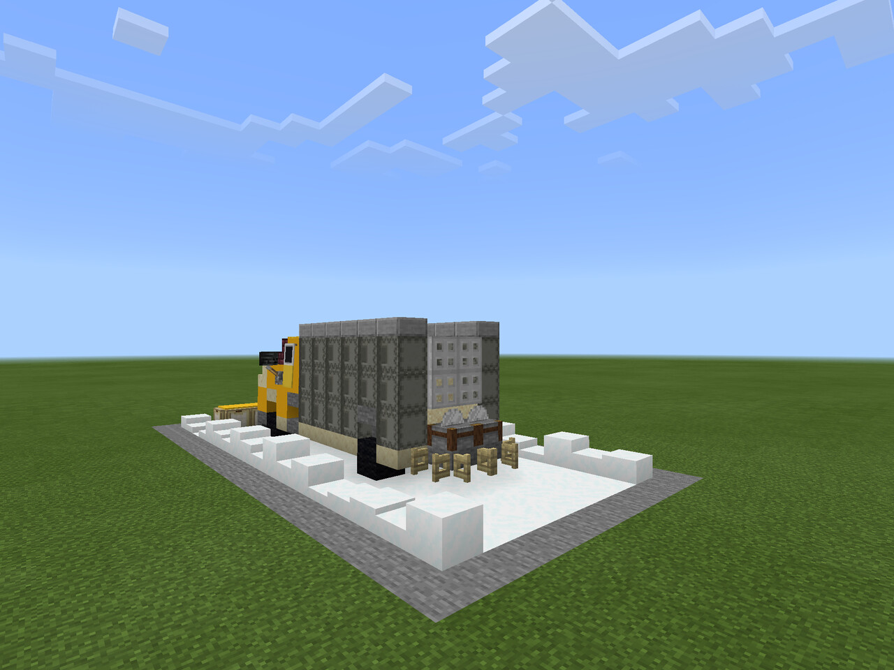 Big snow plow Minecraft Map
