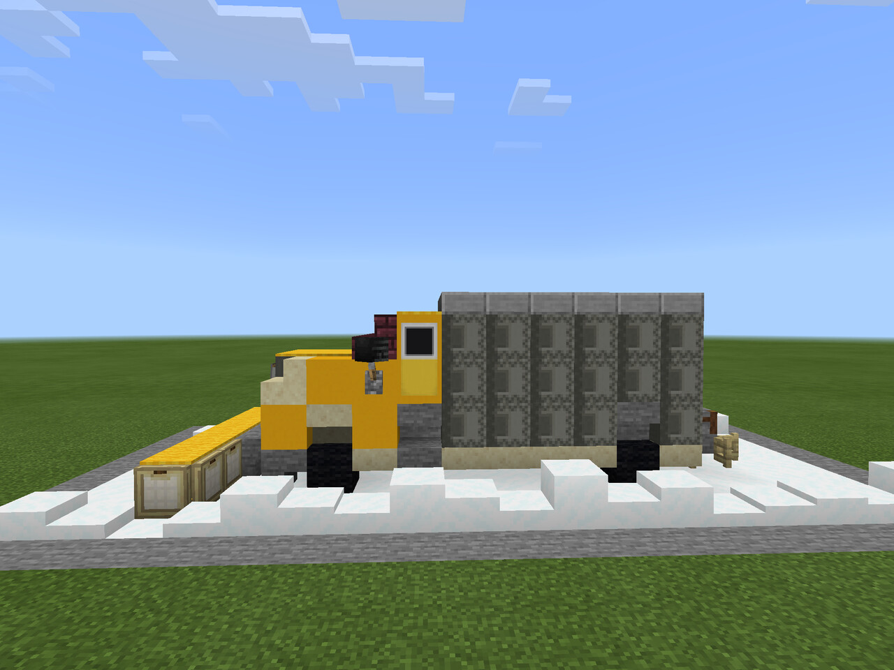 Big snow plow Minecraft Map
